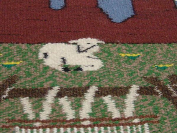 Navajo Rug/Weaving - Lena Begay