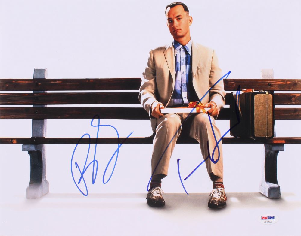 Tom Hanks Robin Wright Signed "Forrest Gump" 11x14 Photo (PSA LOA)