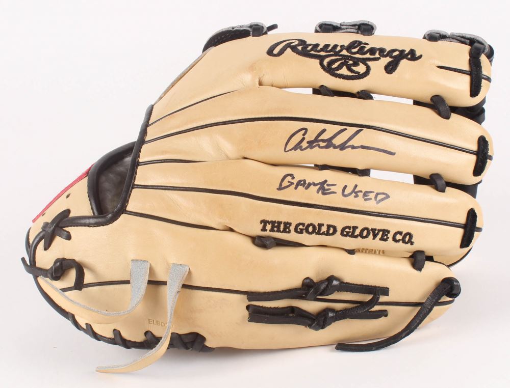 Austin Meadows Signed Game-Used Rawlings PROS303-6PRO Model Baseball ...