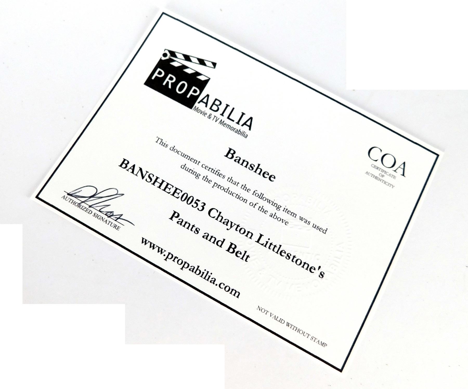 Banshee - Chayton Littlestones Jeans and Belt (0053)