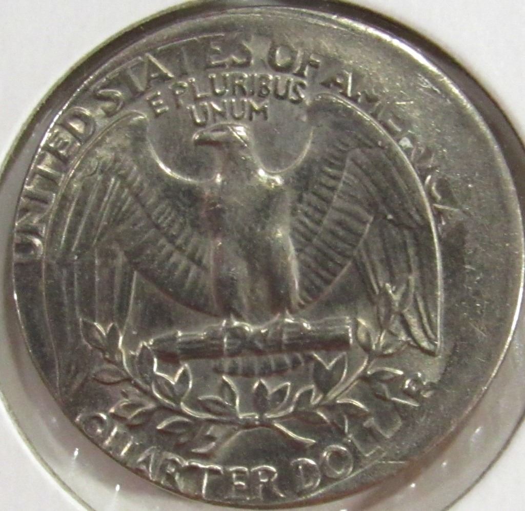 Off Center 1985 Washington Qtr Error Coin