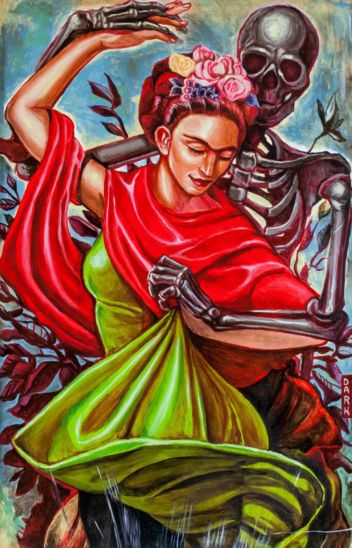 Frida Kahlo Mexican Surrealist Oil On Canvas Frida Kahlo Mexican Surrealist Oil On Canvas