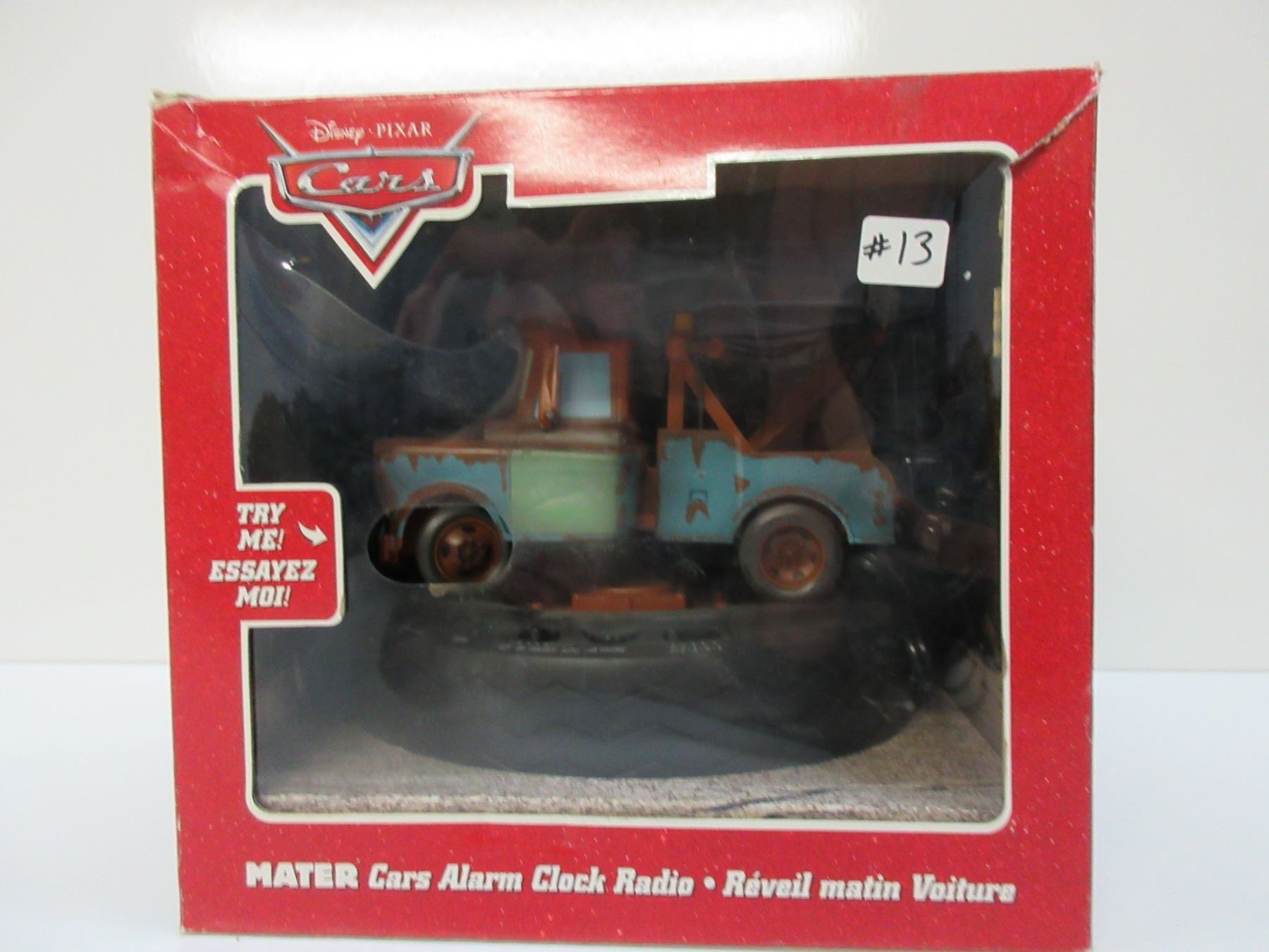 Disney Cars Mater Alarm Clock Radio