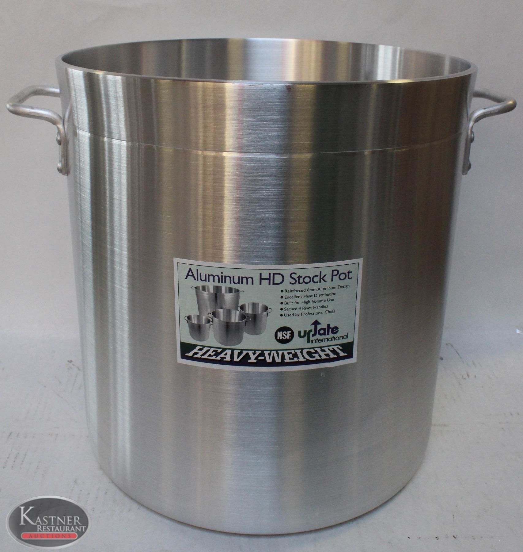 40QT HEAVY DUTY ALUMINUM STOCK POT