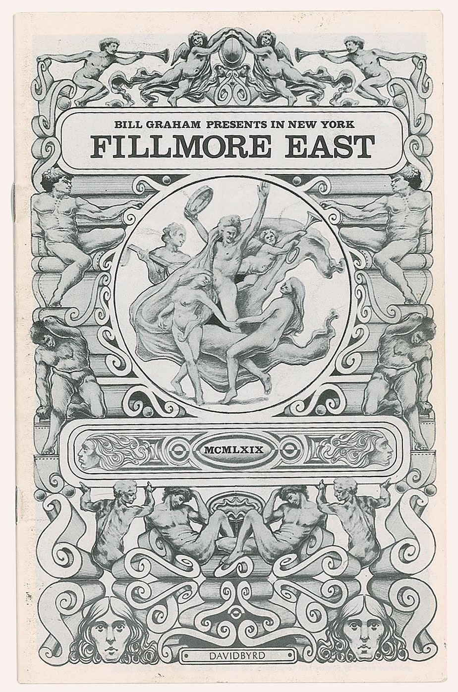 Woodstock: John Mayall Fillmore East Program
