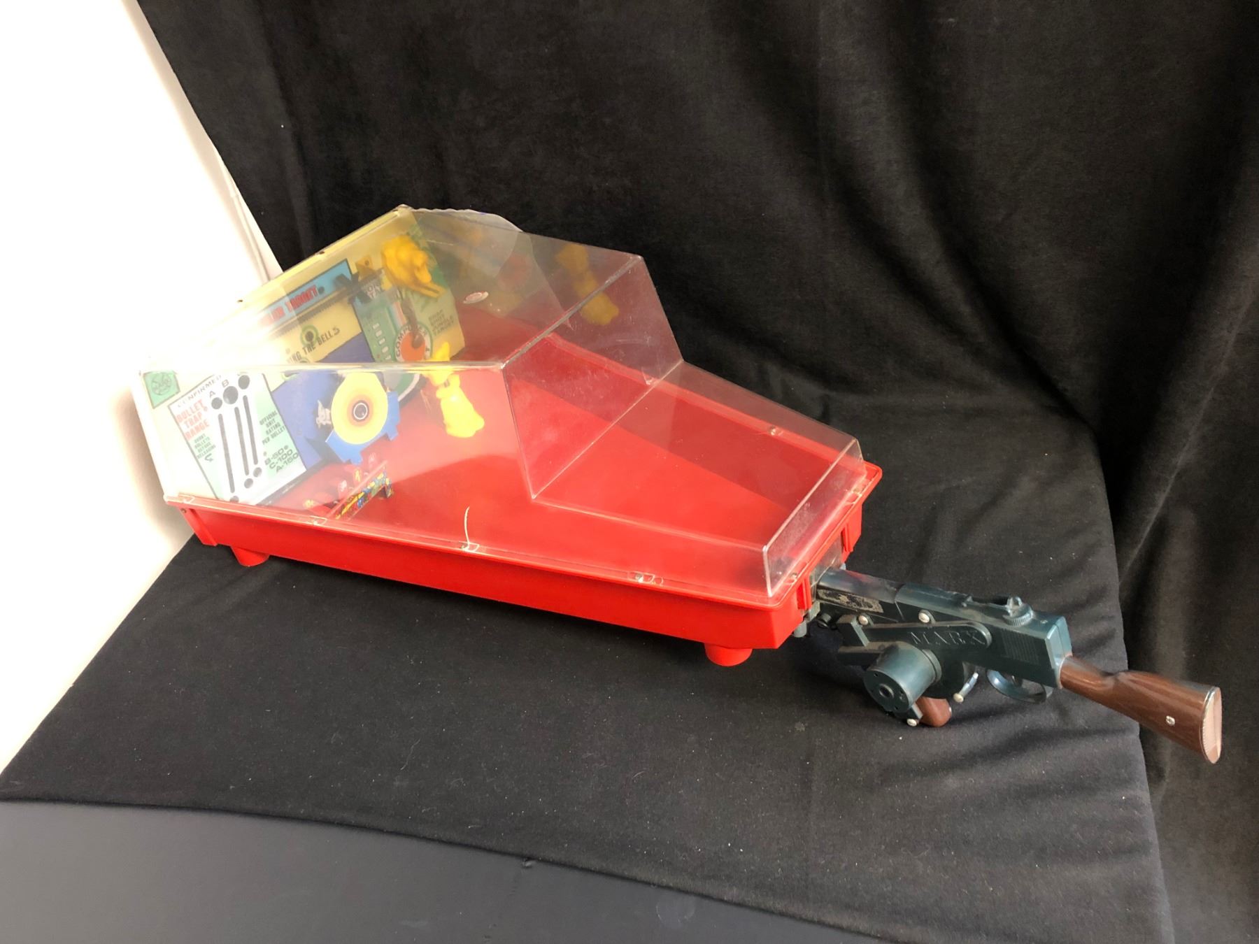 Vintage Antique Marx Electro Shot Shooting Gun Gallery Game