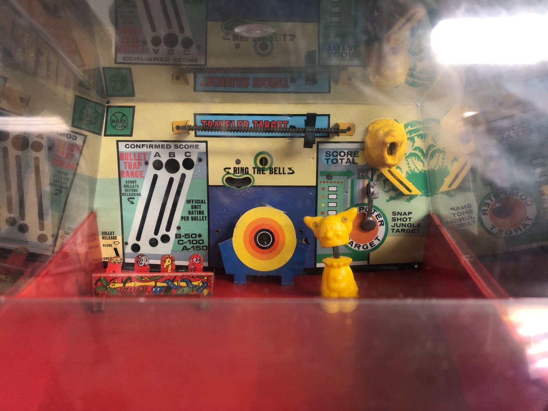 Vintage Antique Marx Electro Shot Shooting Gun Gallery Game