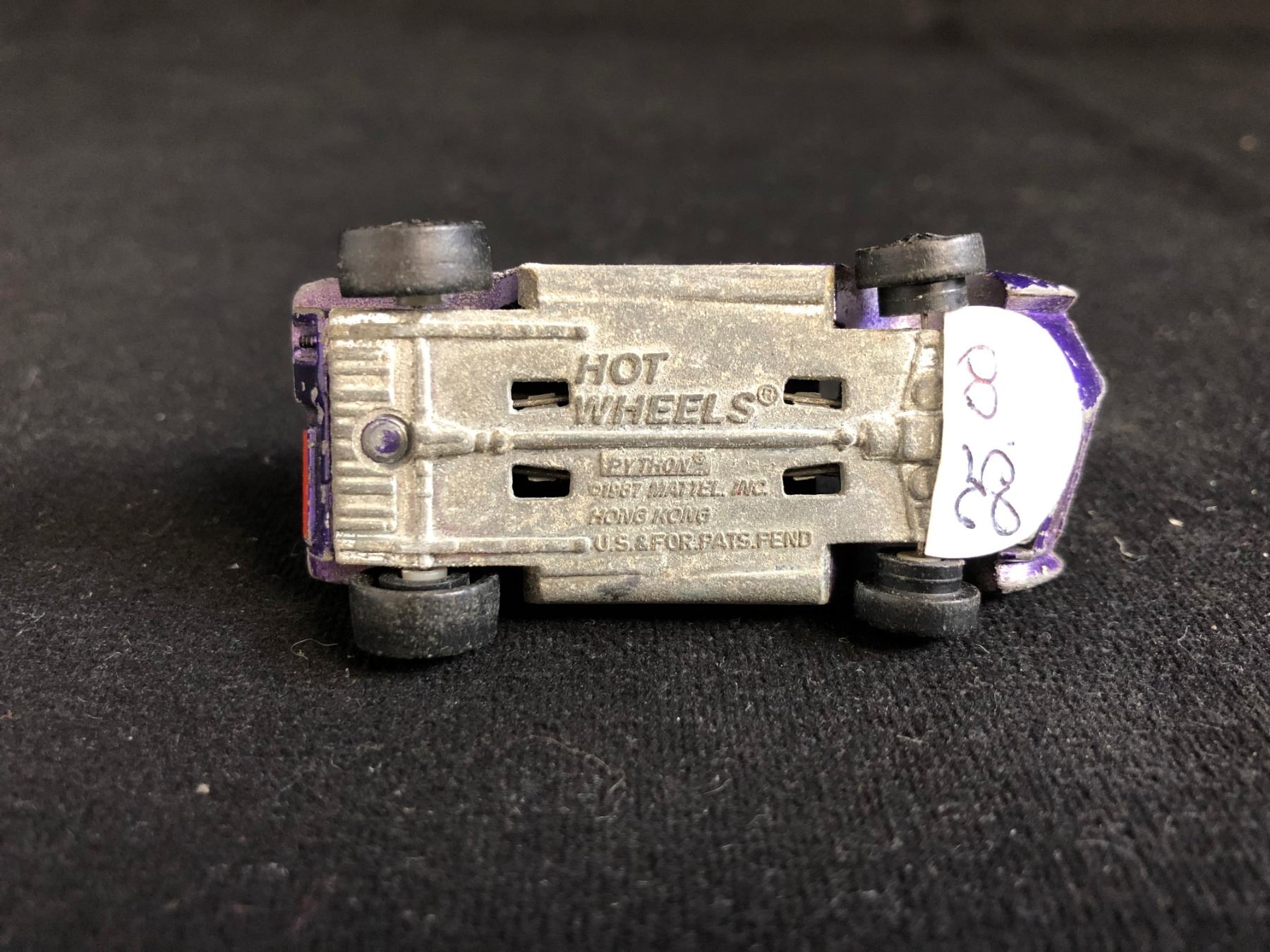 REDLINE HOT WHEELS PYTHON (1967) MATTEL