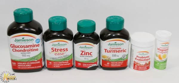 BAG OF ASSORTED SUPPLEMENTS