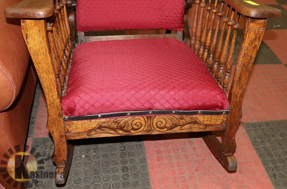 1901 AUTOMATIC ROCKER CHAIR BY COOK & COS