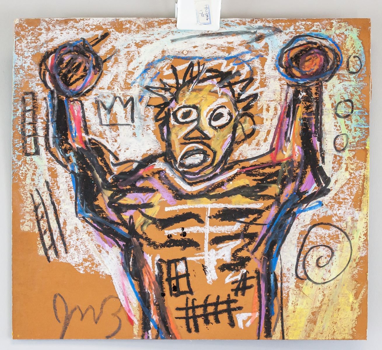 Jean-Michel Basquiat US Neo-Expressionist Mixed