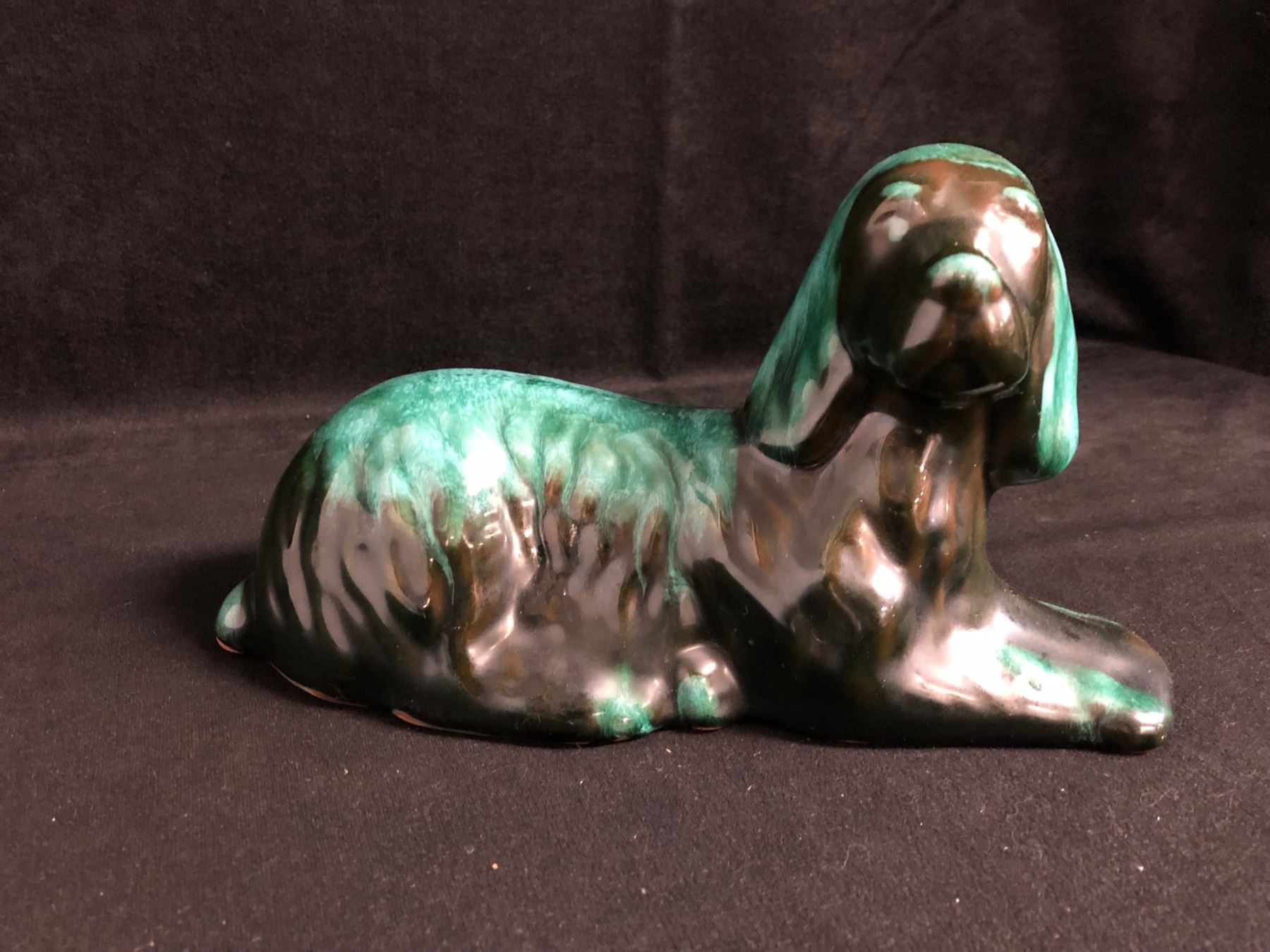 Vintage Blue Mountain Pottery Dog