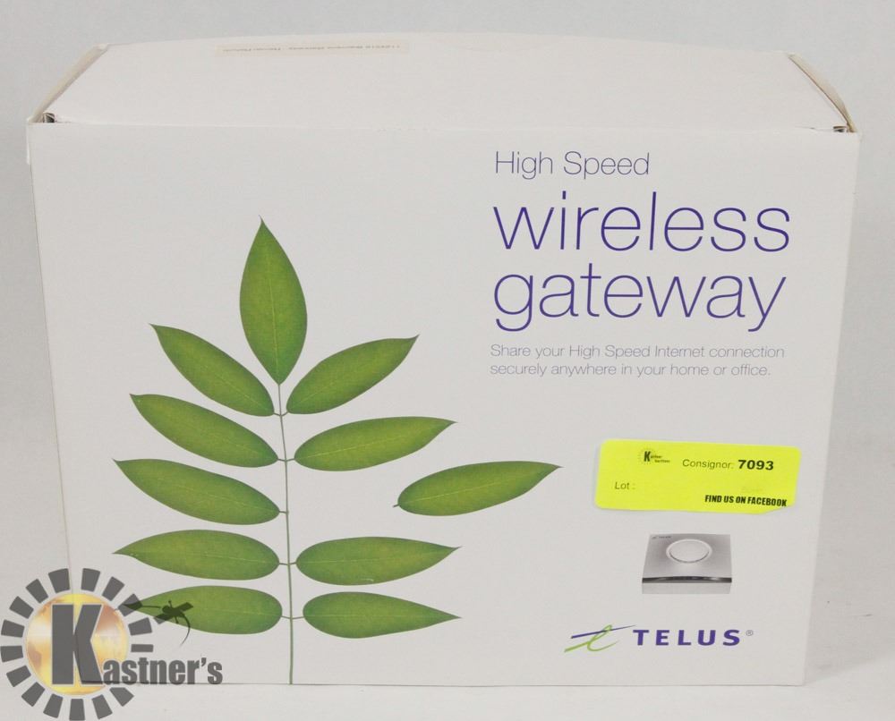 HIGH SPEED TELUS WIRELESS GATEWAY