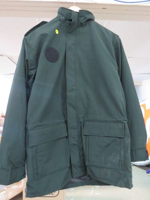 CADET COAT (ALL SEASON) *DARK GREEN* (SIZE 7640) *SLEEVE 27", LENGTH 34 ...