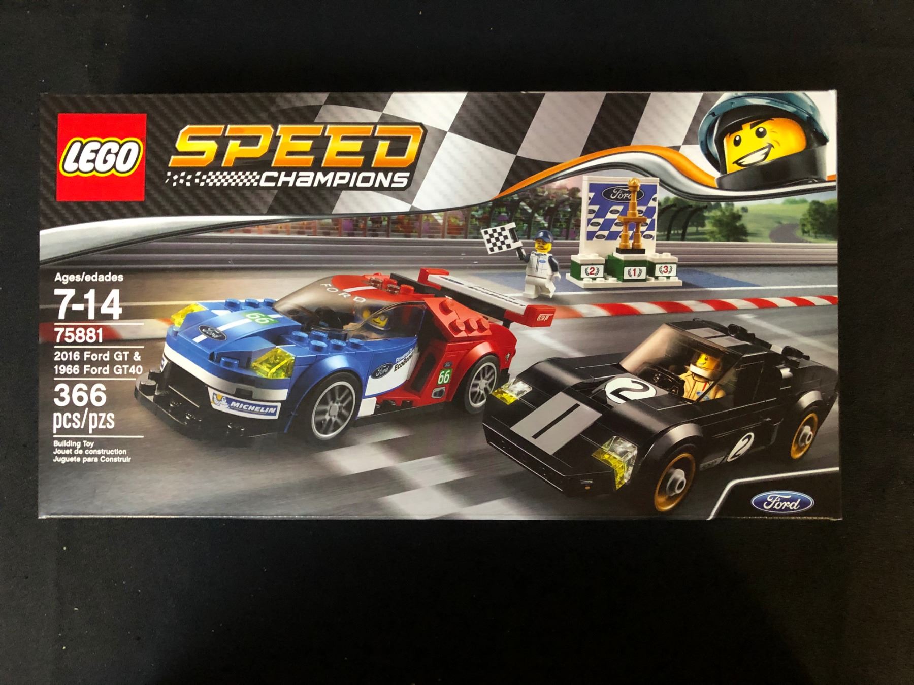 LEGO 75881 - Speed Champions - 2016 FORD GT & 1966 FORD GT40
