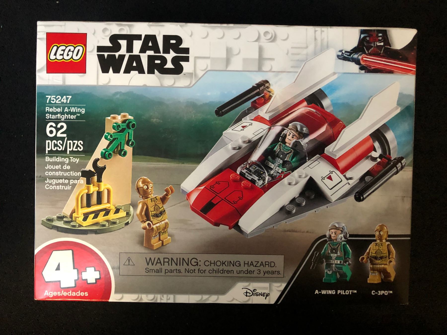 LEGO Star Wars 75247 Rebel A-Wing Starfighter 62pcs