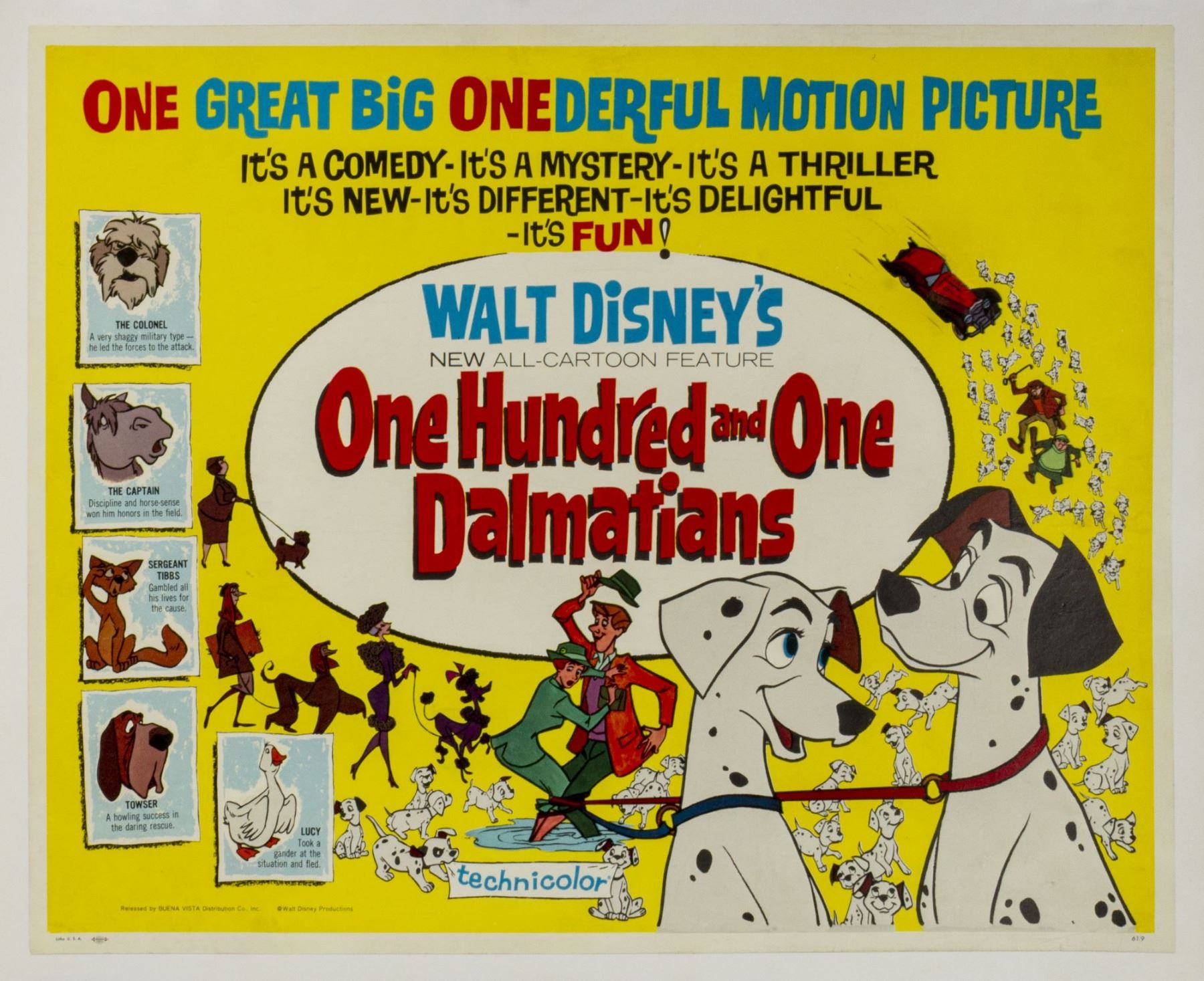 101 Dalmatians Half Sheet Poster 101-dalmatians-half-sheet-poster