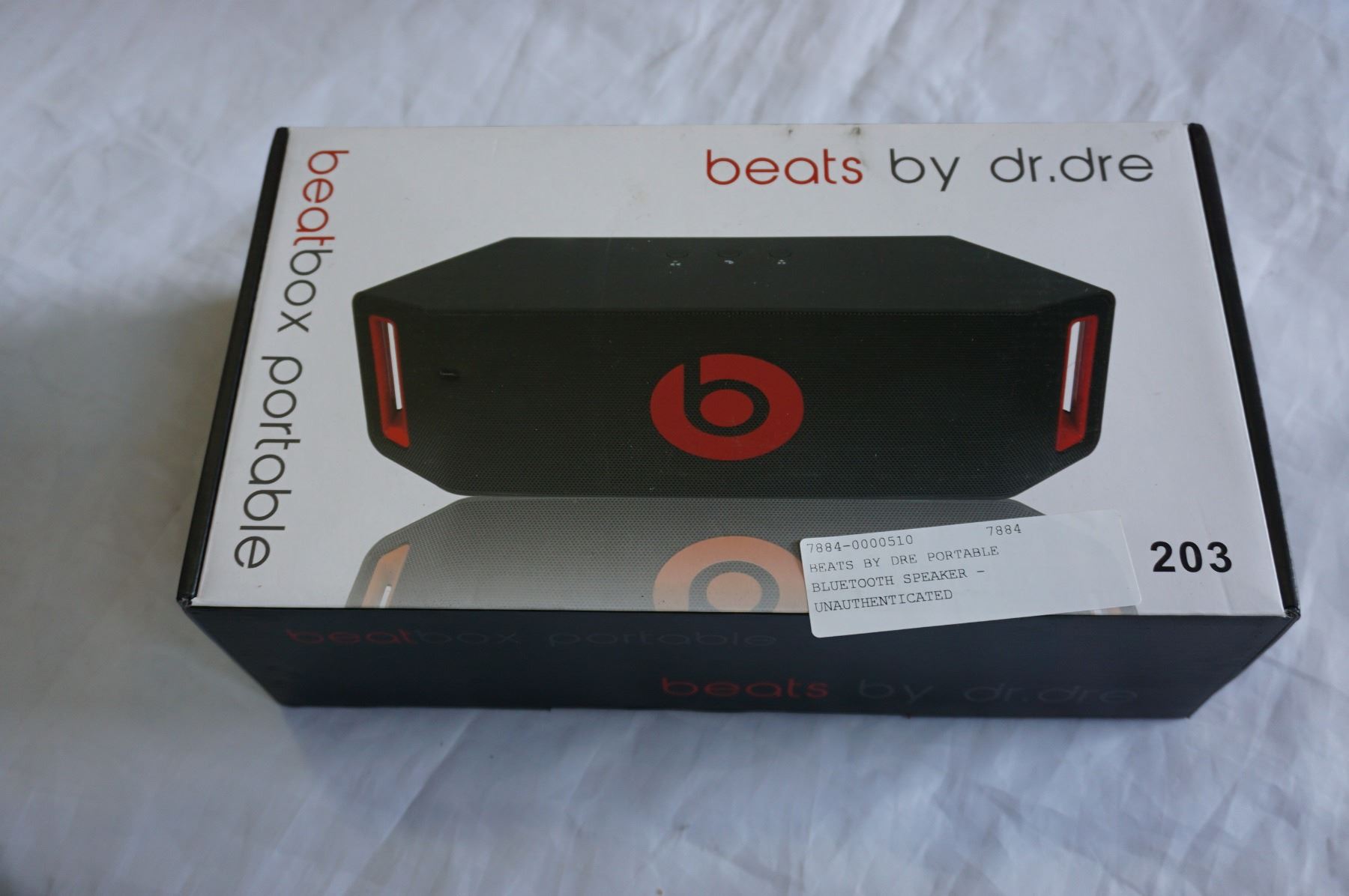 Beats By Dre Portable Bluetooth Speaker Unauthenticated Big Valley Auction