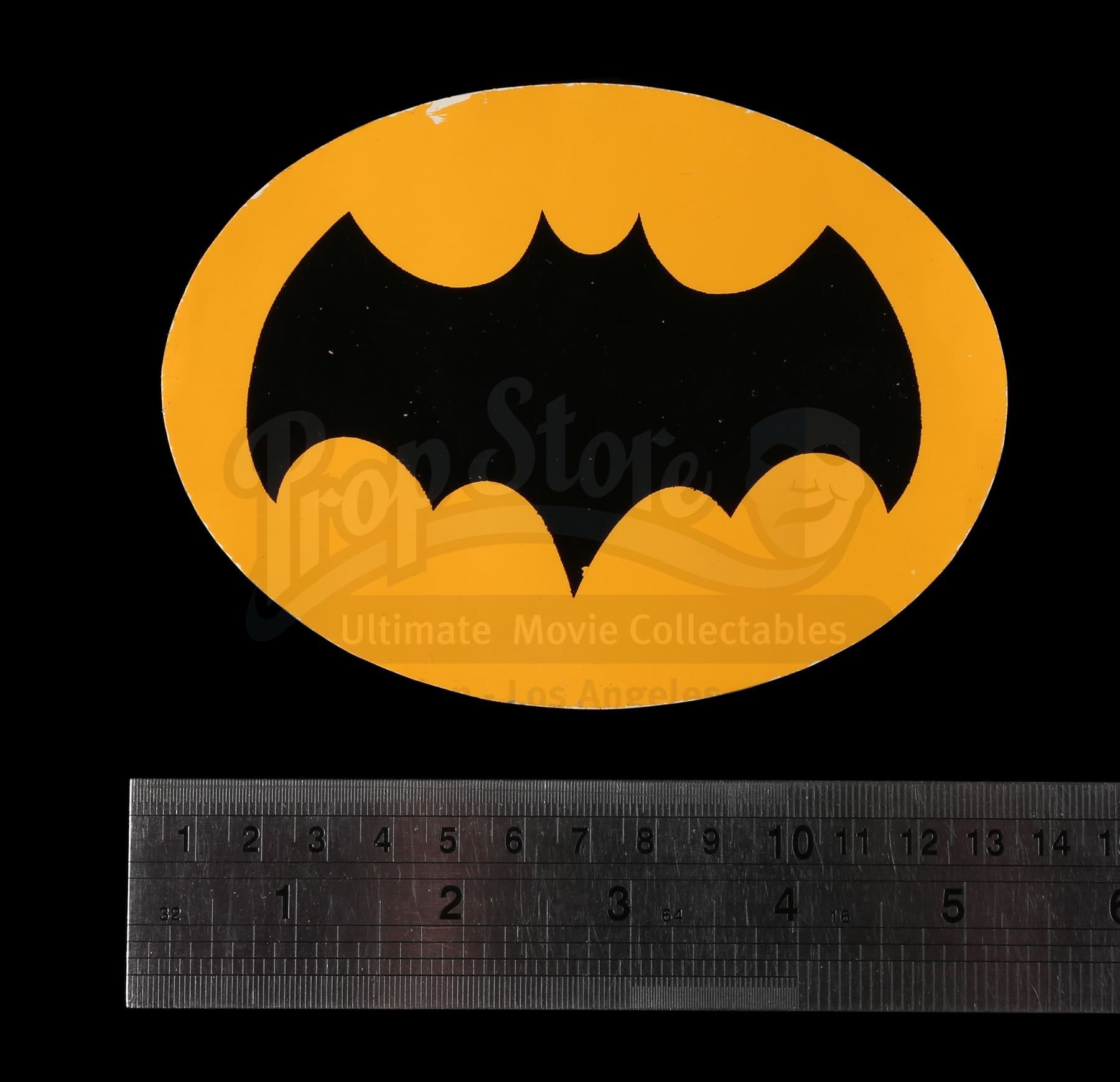 BATMAN (TV SERIES 1966-1968) - Batman's (Adam West) Batsuit Chest Emblem