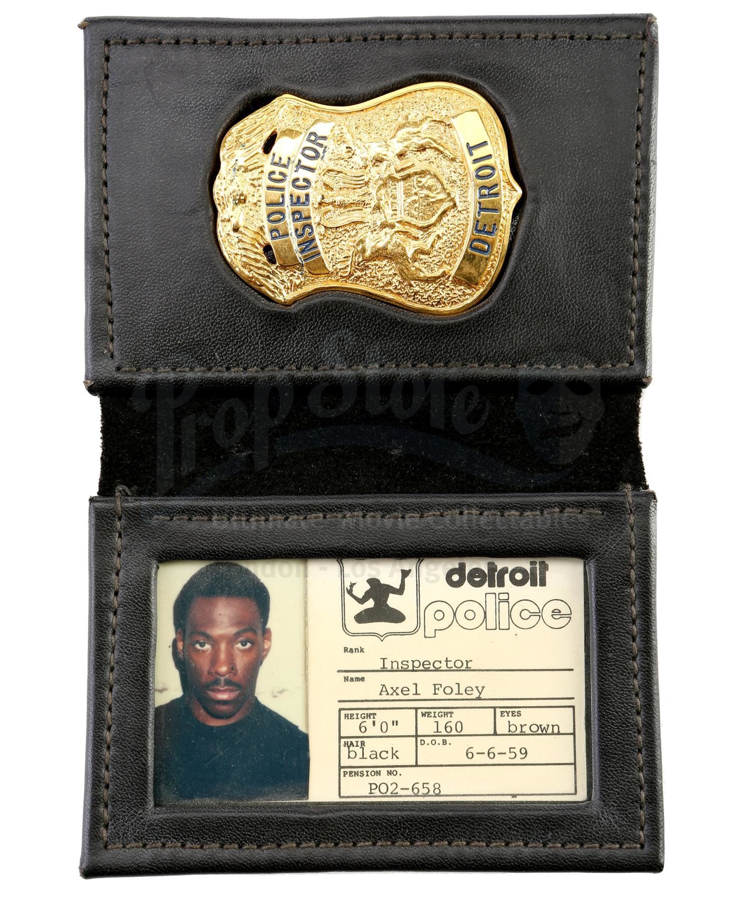 BEVERLY HILLS COP (1984) - Axel Foley's (Eddie Murphy) ID Badge