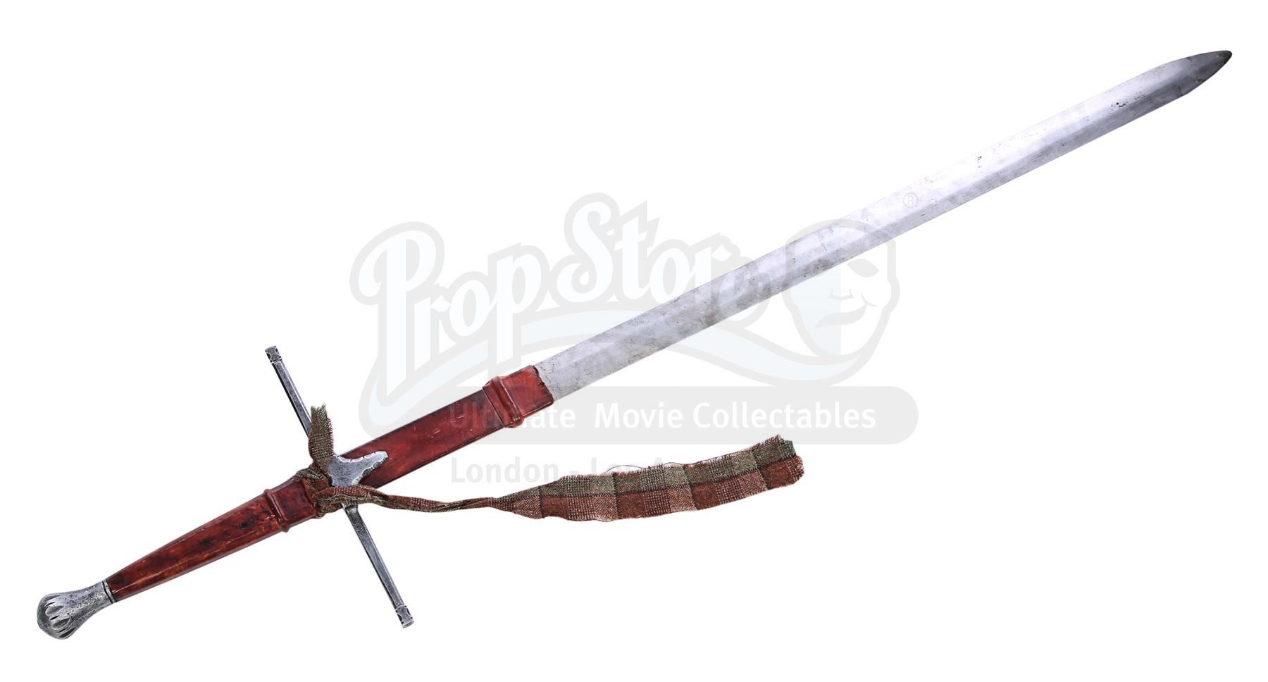 BRAVEHEART (1995) - William Wallace's (Mel Gibson) Hero Claymore Sword