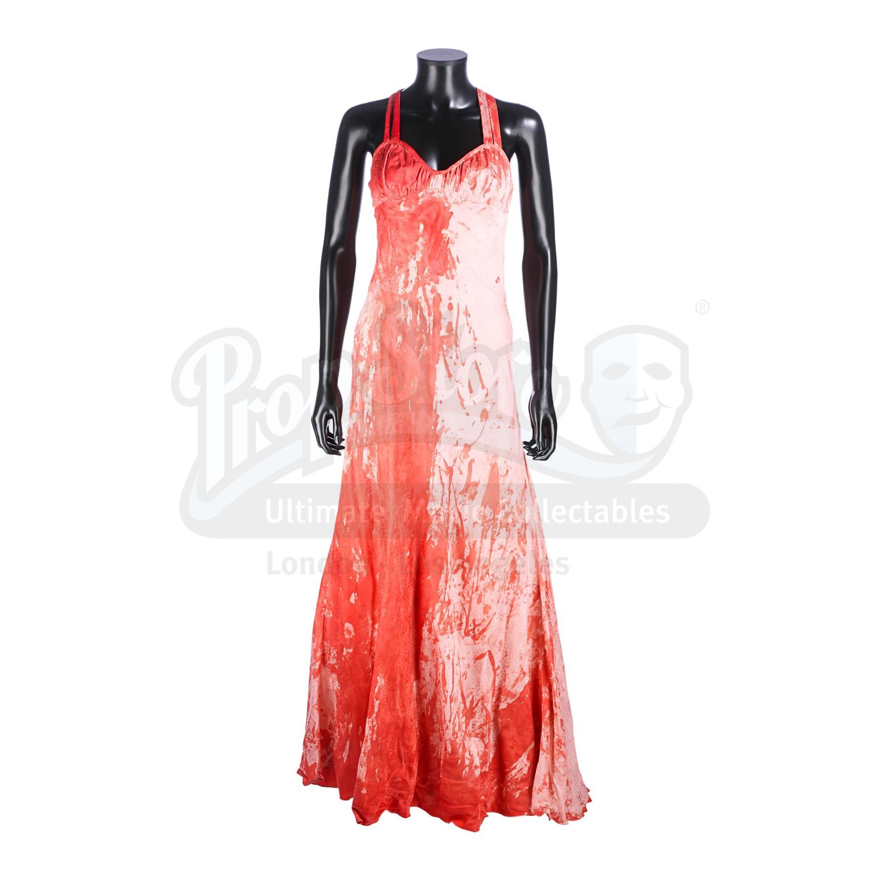 CARRIE (2013) - Carrie White's (Chloë Grace Moretz) Bloody Prom Dress
