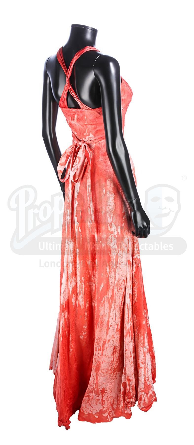 CARRIE (2013) - Carrie White's (Chloë Grace Moretz) Bloody Prom Dress