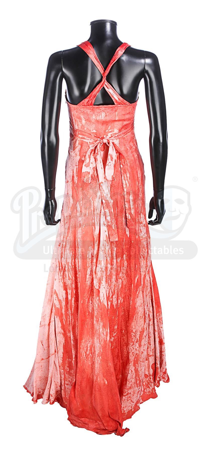 CARRIE (2013) - Carrie White's (Chloë Grace Moretz) Bloody Prom Dress