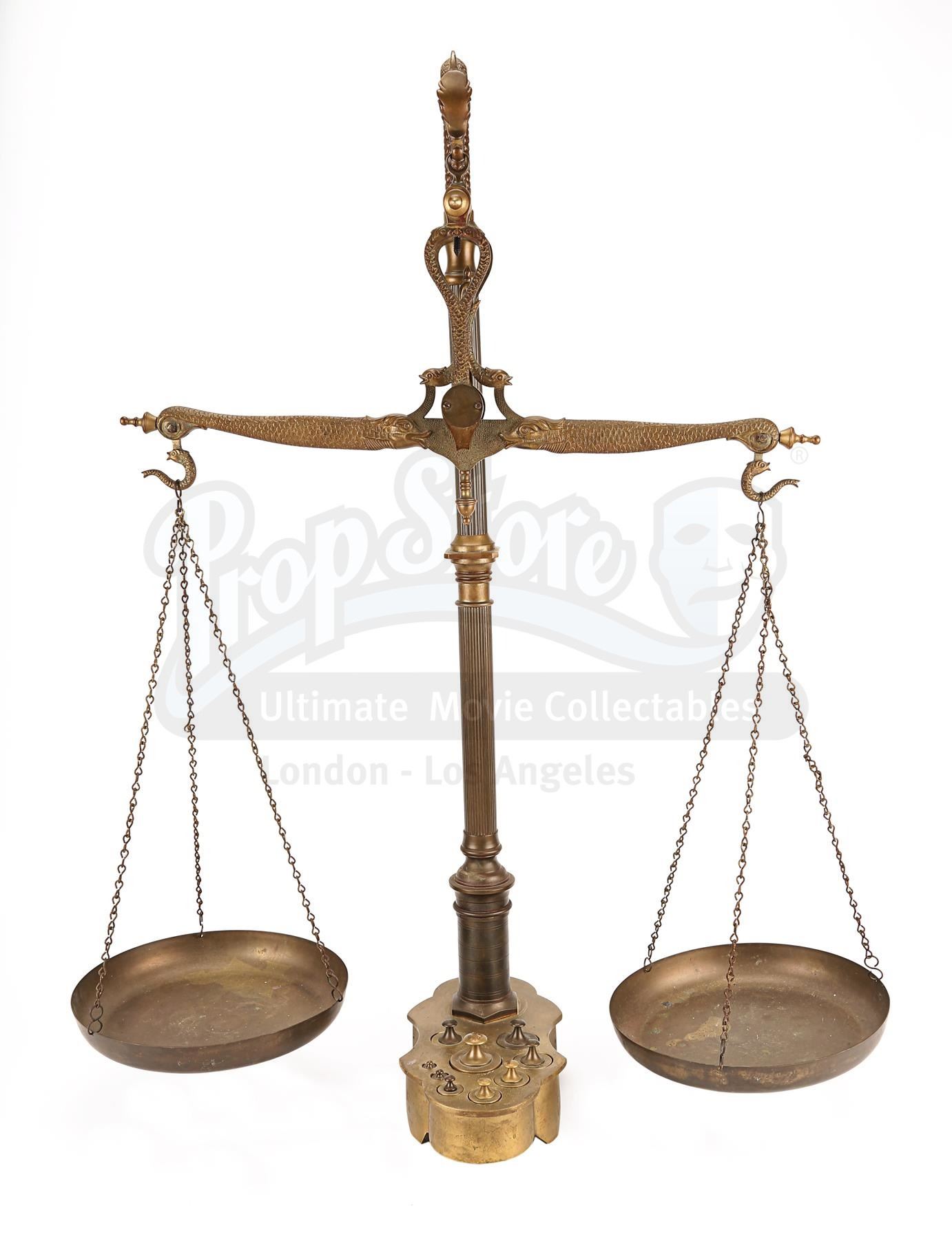 GOONIES, THE (1985) - One-Eyed Willy's Booby Trap Treasure Scales