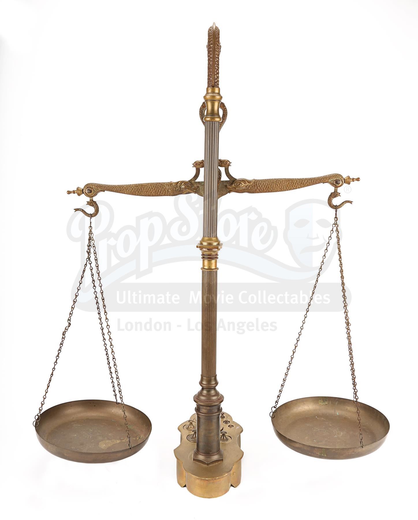 GOONIES, THE (1985) - One-Eyed Willy's Booby Trap Treasure Scales