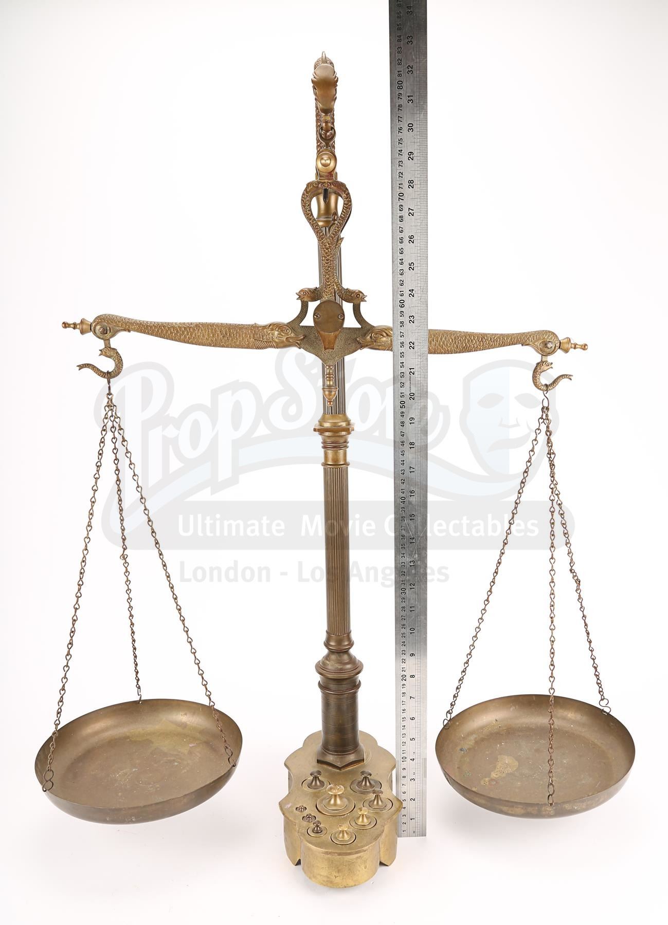 GOONIES, THE (1985) - One-Eyed Willy's Booby Trap Treasure Scales