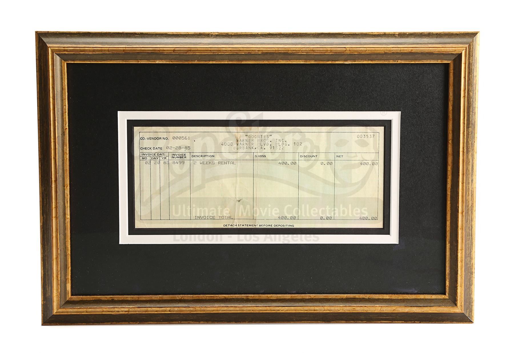 GOONIES, THE (1985) - One-Eyed Willy's Booby Trap Treasure Scales