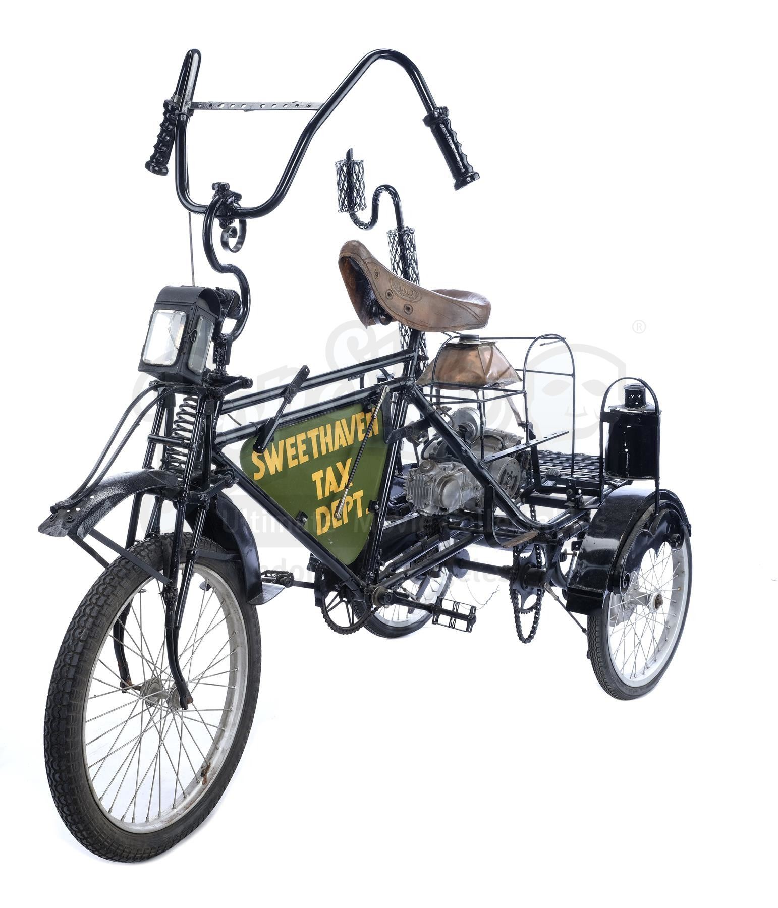 POPEYE (1980) - The Taxman's (Donald Mottat) Sweethaven Tricycle