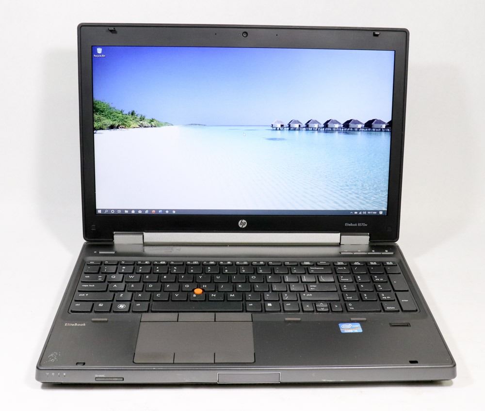 HP ELITEBOOK 8470W iNTEL i5/WIN 10/SSD DRIVE/8 GB