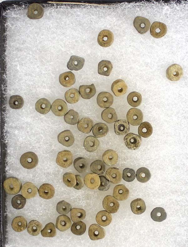 Prehistoric Native American Steatite Beads