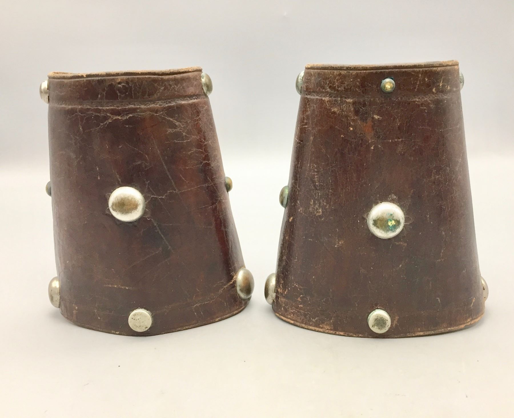 Vintage Leather Cowboy Cuffs