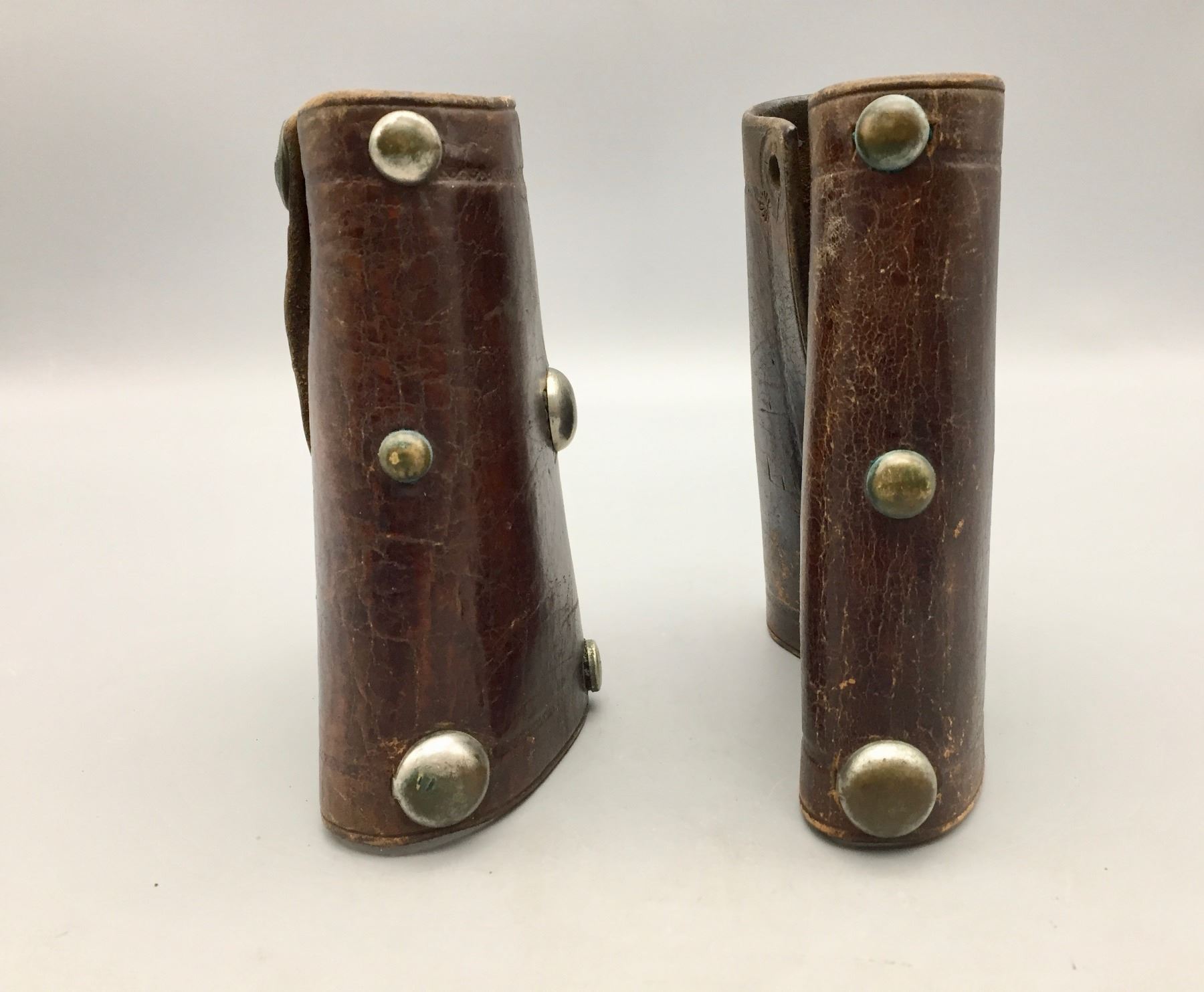 Vintage Leather Cowboy Cuffs