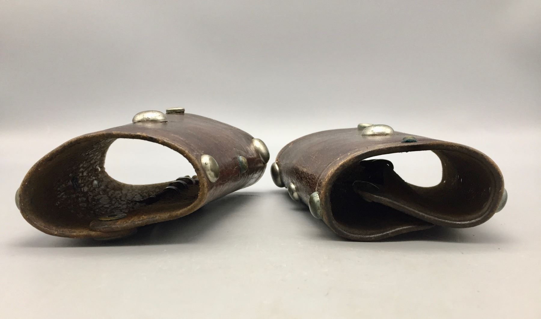 Vintage Leather Cowboy Cuffs