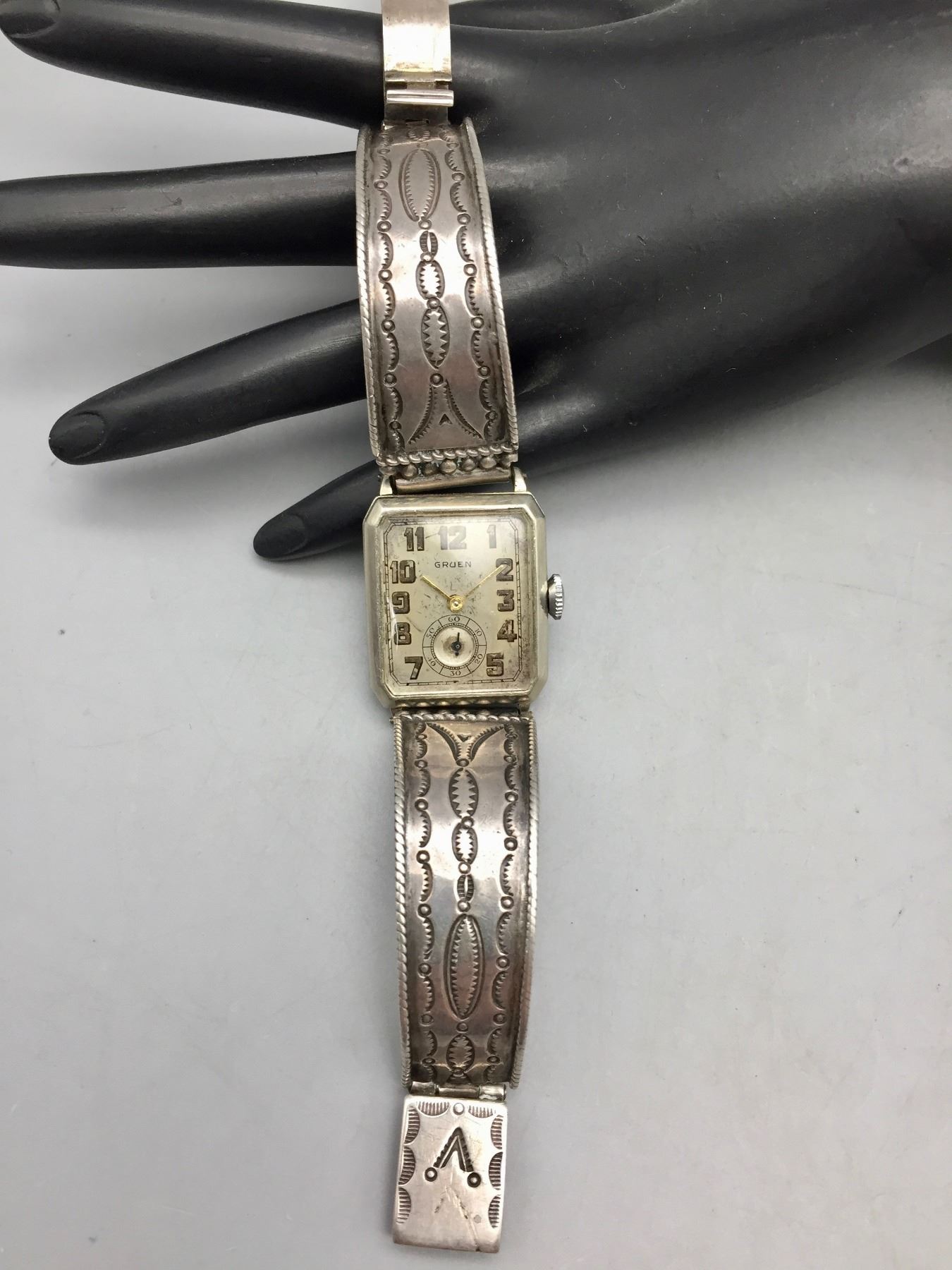 Vintage, Sterling Silver Watch Band