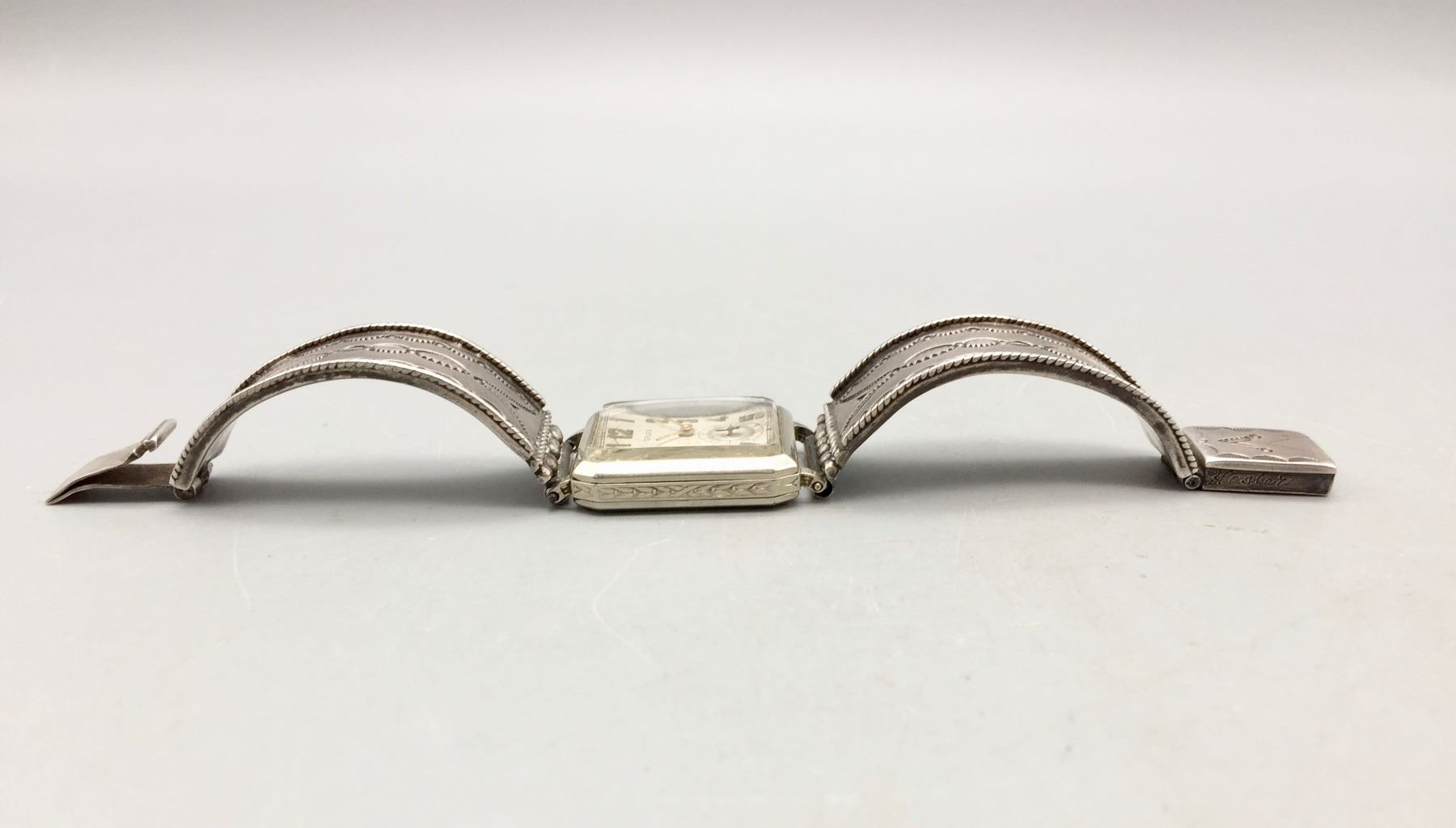 Vintage, Sterling Silver Watch Band