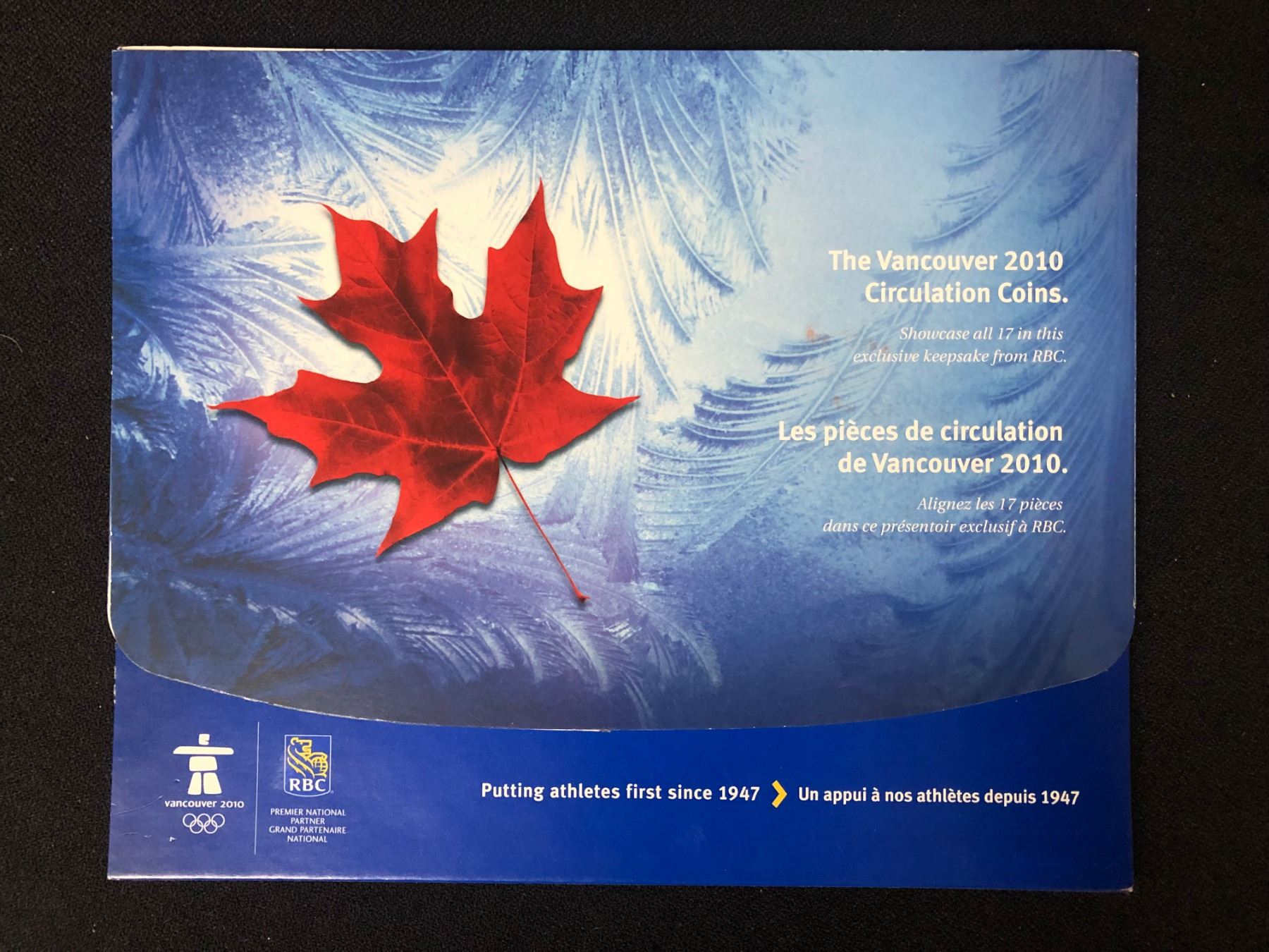 THE VANCOUVER 2010 CIRCULATION COINS (17 EXCLUSIVE KEEPSAKE FROM RBC)