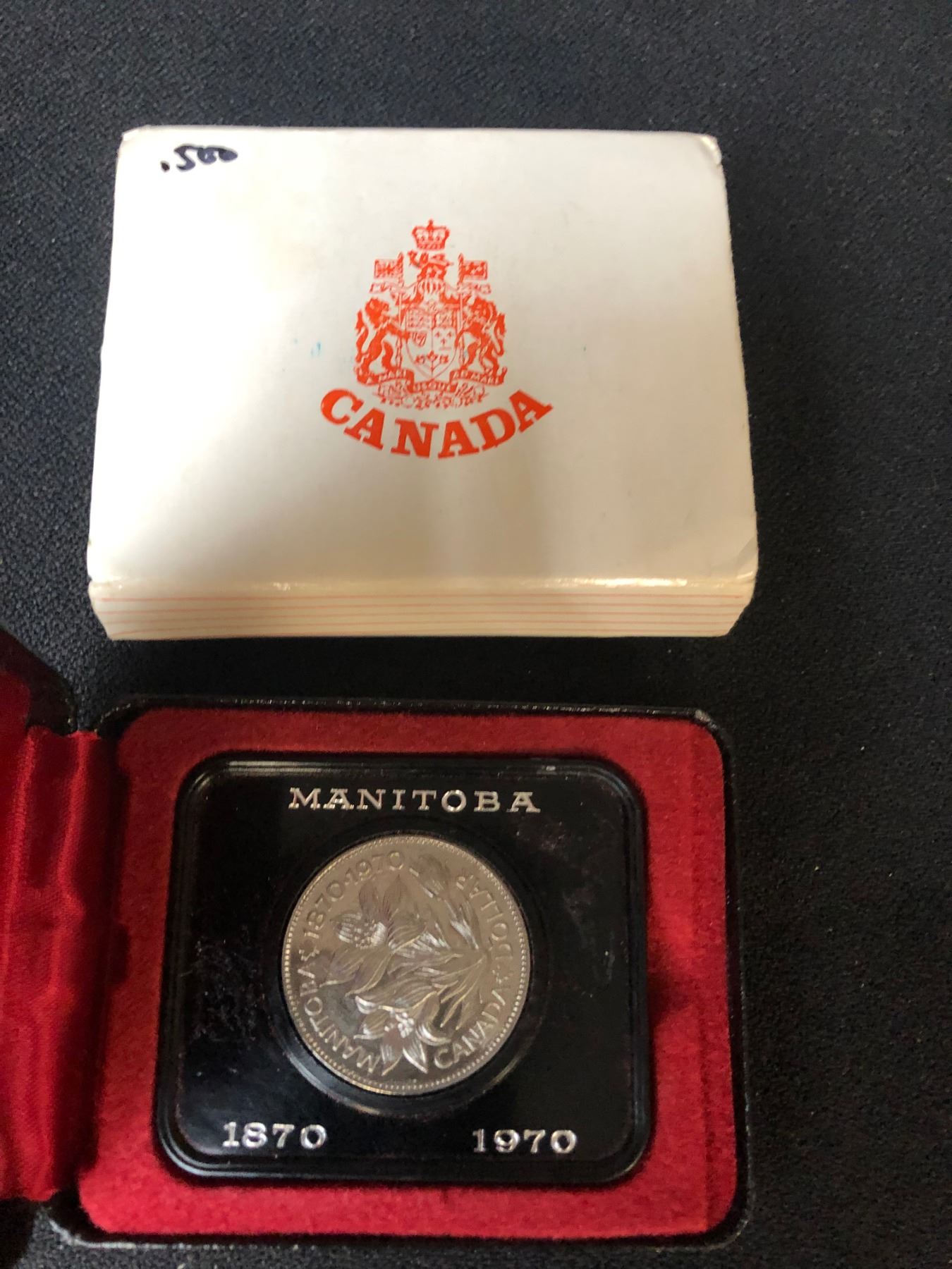 Canada 1870-1970 Manitoba Centennial One Dollar Coin - Queen Elizabeth II