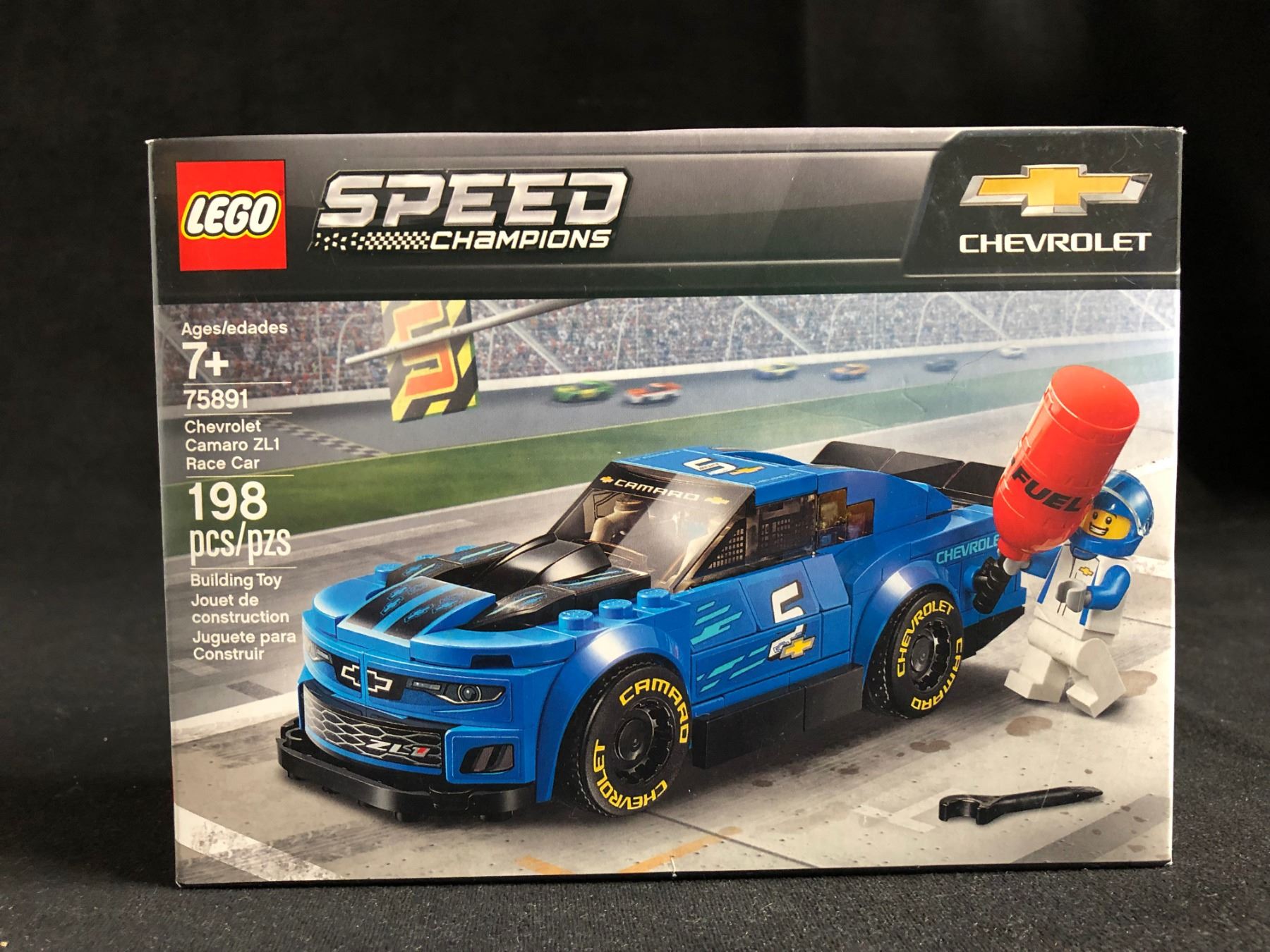 LEGO 75891 Speed Champions Chevrolet Camaro ZL1 Race Car (198pcs)