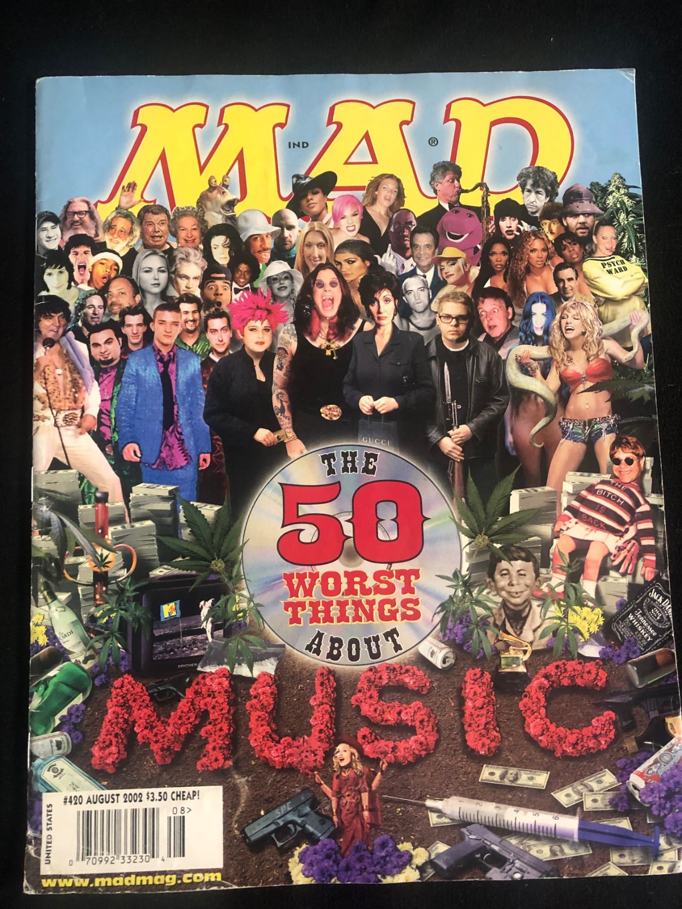 "The 50 Worst Things About Music" - Mad Magazine Sgt. Pepper Parody ...