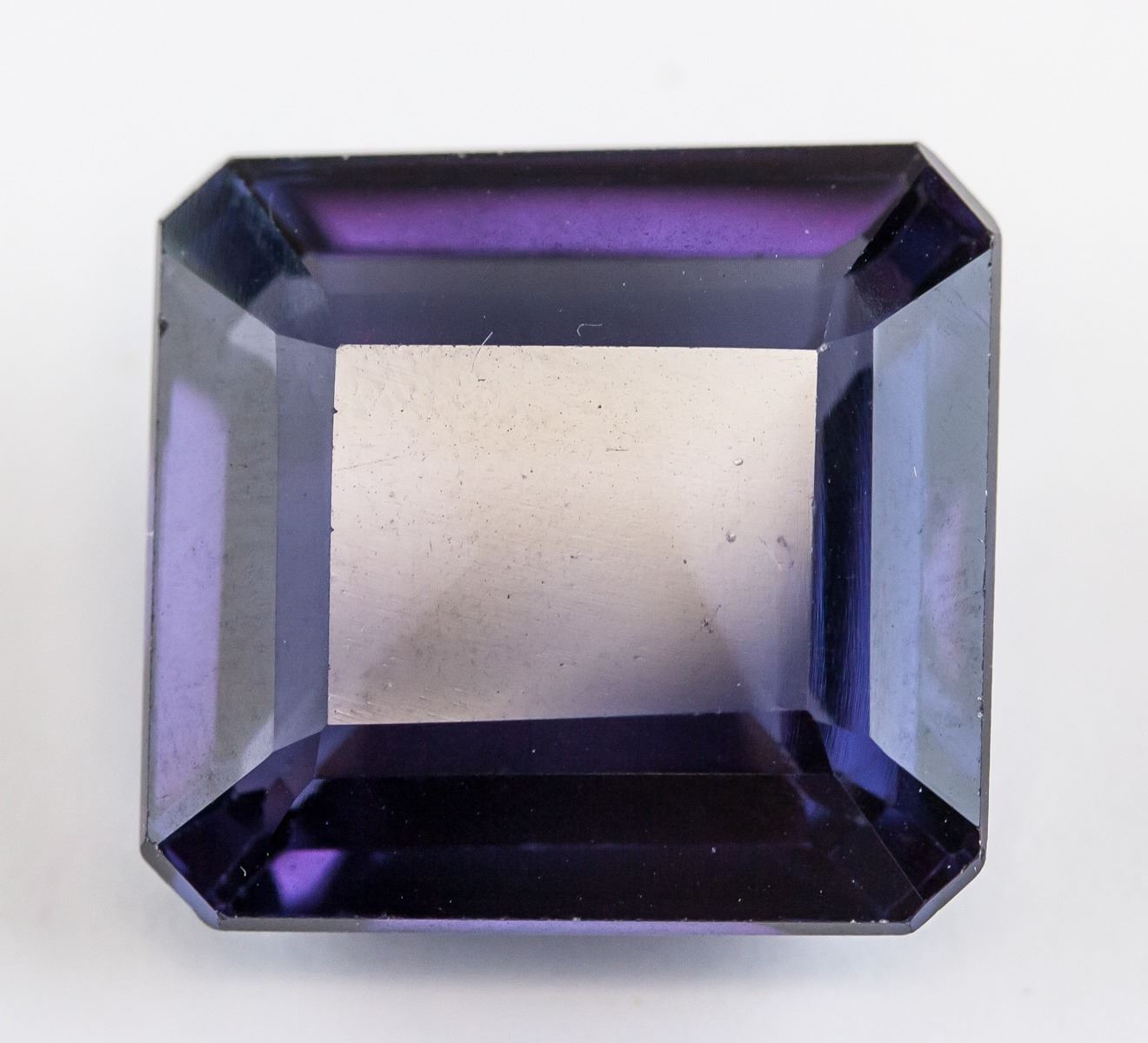 33.50ct Emerald Cut Natural Purple Sapphire AGSL