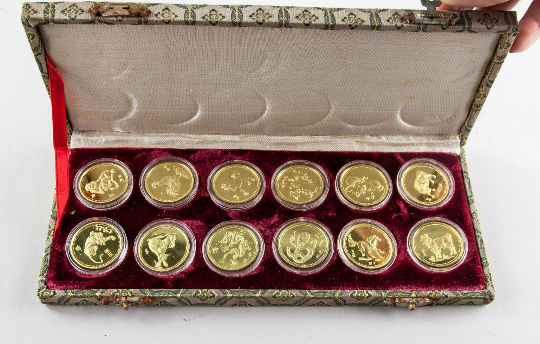 1972-1983 Chinese Lunar Year Zodiac Coin Set