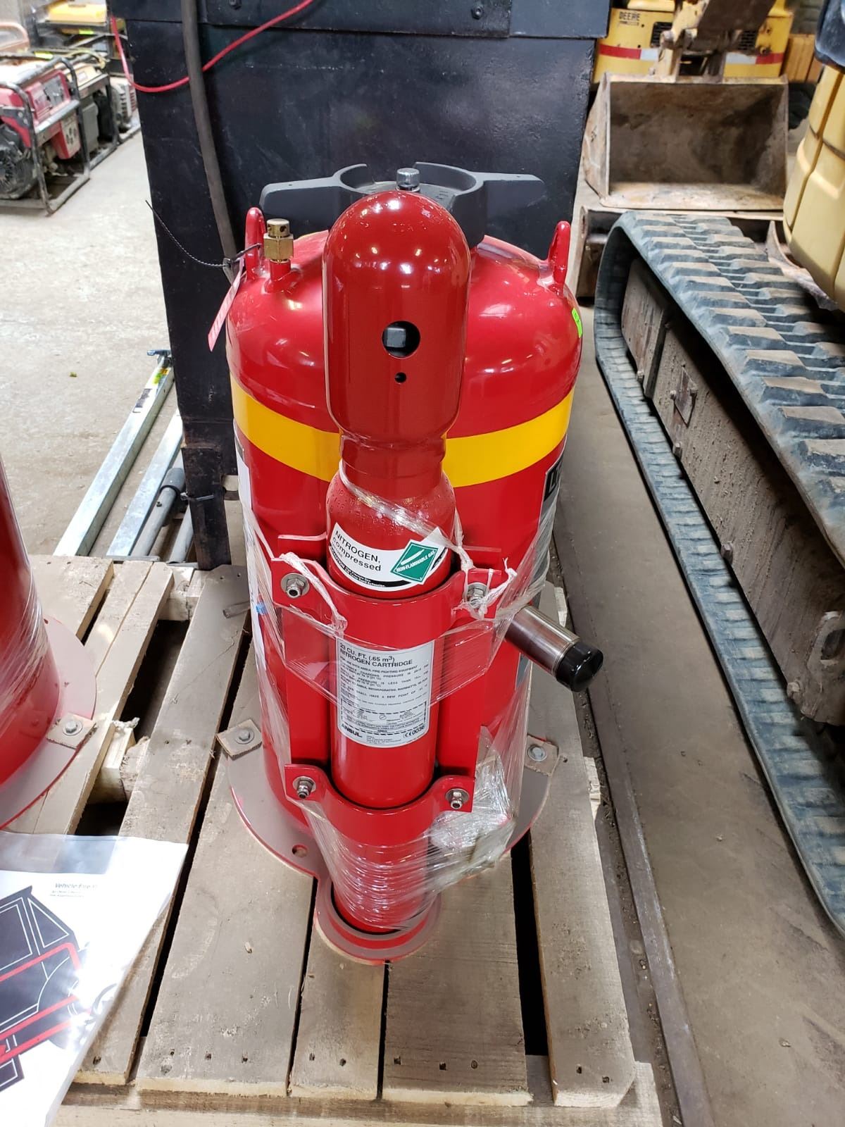 ANSUL LT-A-101-125 FIRE PROTECTION SYSTEM DRY