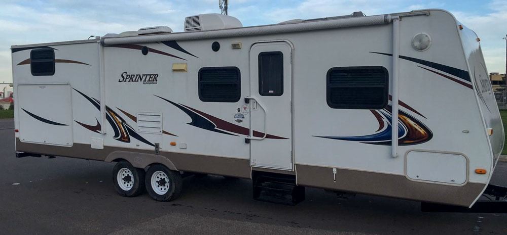 REPO! 2011 KEYSTONE SPRINTER 33FT 299BHS TRAILER