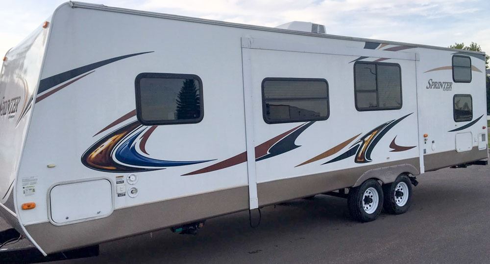 REPO! 2011 KEYSTONE SPRINTER 33FT 299BHS TRAILER