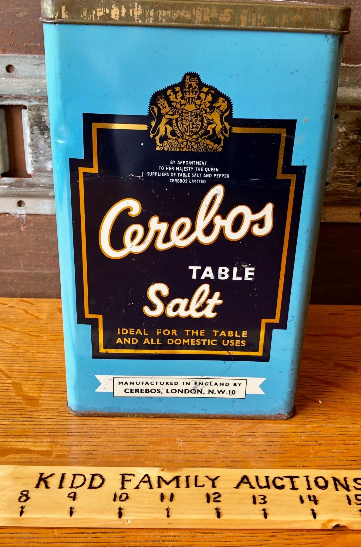 CEREBOS SALT TIN